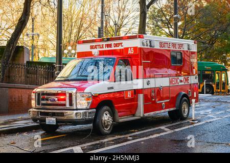 Seattle Medic One Stock Photo - Alamy