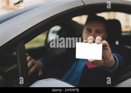 A blank drivers license Stock Photo - Alamy