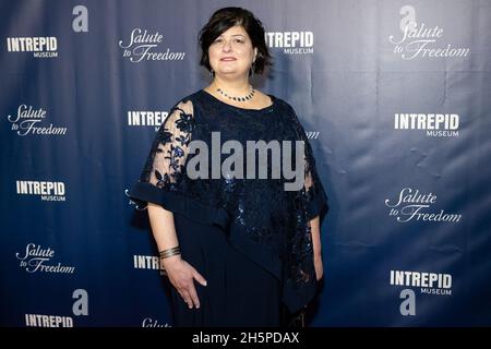 Valor Award recipient Barbara Block attends the Salute to Freedom Gala ...