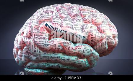 Human brain anatomy structure. Human brain anatomy 3d illustration ...