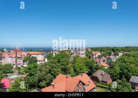 Zelenogradsk, Russia June 2021 A magnificent urban landscape that can ...