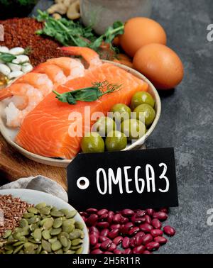 Assortment of healthy food. Natural sources of phosphorus P . Products ...