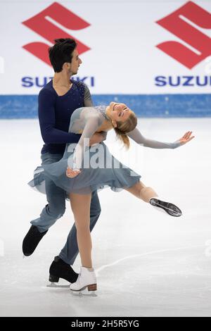Carolina MOSCHENI & Francesco FIORETTI, Italy, during Ice Dance, Free ...