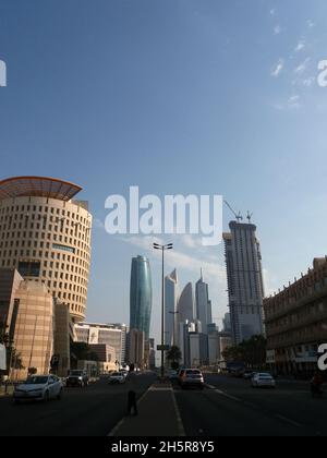 Kuwait, Kuwait City, downtown architecture Stock Photo - Alamy