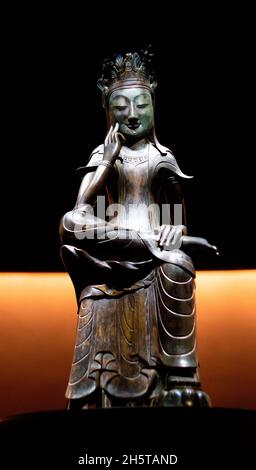 Pensive Bodhisattva, Nov 11, 2021 : A Pensive Bodhisattva (late 6th ...