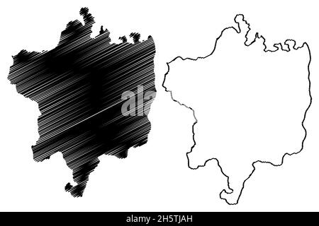 Tikamgarh district (Madhya Pradesh State, Sagar division, Republic of ...