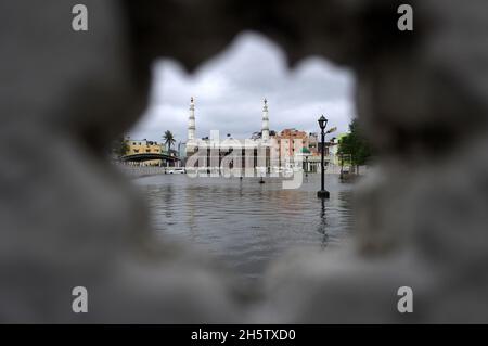 Wallajah Mosque; Big Mosque in Triplicane, Chennai; Madras, Tamil Nadu ...
