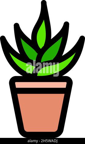 gel aloe vera color icon vector illustration Stock Vector Image & Art ...