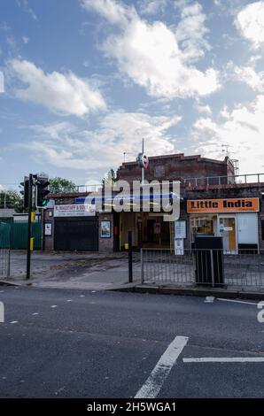 London Underground Tube Station: Upminster Bridge Stock Photo - Alamy
