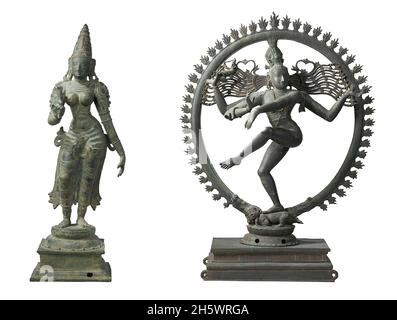 The water lily in the figure’s right hand shows that this statue ...