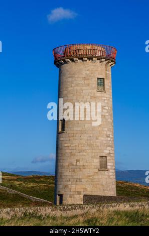 Old Wicklow Head Lighthouse, County Wicklow, Ireland Stock Photo - Alamy