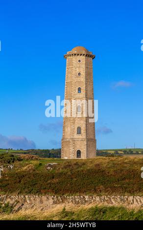 Old Wicklow Head Lighthouse, County Wicklow, Ireland Stock Photo - Alamy