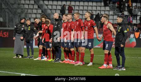 Olomouc, Czech Republic. 11th Nov, 2021. Jakub Pesek of Czech Republic ...