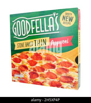 Goodfella's frozen new recipe thin stone baked pepperoni and cheese ...