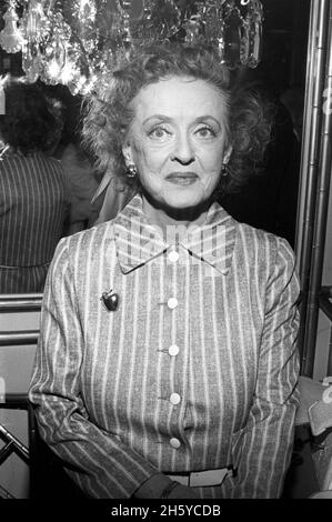 Bette Davis Circa 1980's Credit: Ralph Dominguez/MediaPunch Stock Photo ...