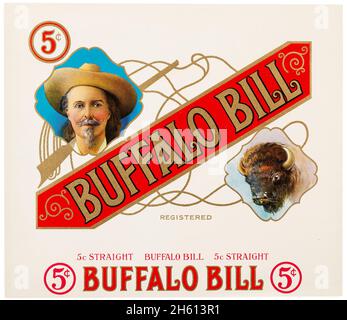 Col WF Cody Buffalo Bill 1884 English Victorian carte de visite photo ...