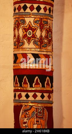 Decorative material made of rocket-shaped fabric Stock Photo - Alamy