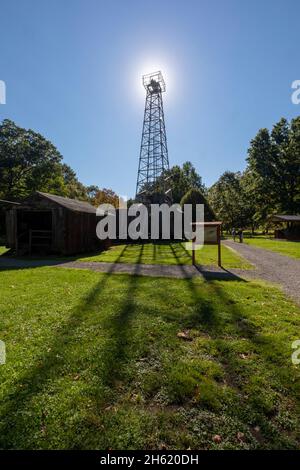 Titusville, Pennsylvania - The Drake Well Museum and Park, where in ...