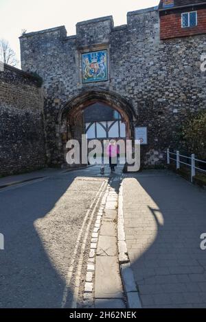 england,hampshire,winchester,winchester cathedral,15th century priory ...