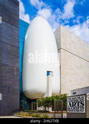 Exterior of The Museum of American Arts & Crafts Movement or MAACM ...