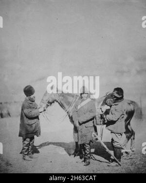 Captain Portal, 4th Light Dragoons equipped for Balaklava Stock Photo ...