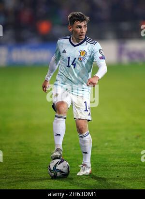 Scotland's Billy Gilmour during the FIFA World Cup European Qualifying ...