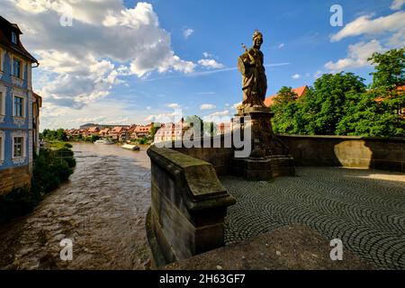 The former fishing settlement "Little Venice" in the Bamberg island ...