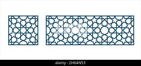 Islamic geometric mosaic for decorate Ramadan card Stock Vector Image ...