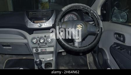 Interior of a hatchback Maruti car Stock Photo - Alamy
