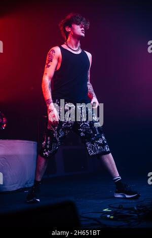 Kid Brunswick live at Manchester Academy Uk, 28th October 2021 Stock ...