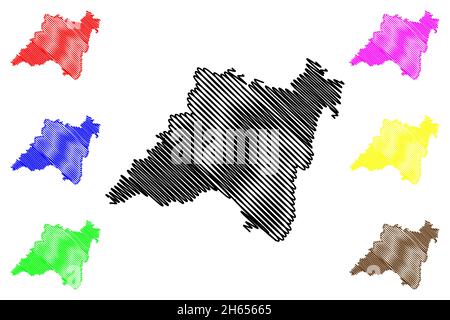 Balaghat district (Madhya Pradesh State, Jabalpur division, Republic of ...