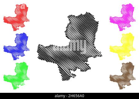 Bageshwar district (Uttarakhand or Uttaranchal State, Republic of India ...