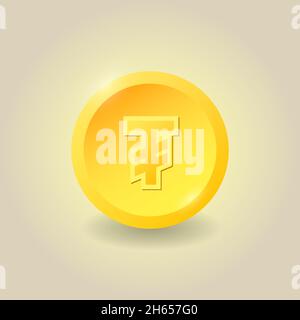 Mongolian tugrik sign. Currency symbol icon Stock Vector Image & Art ...