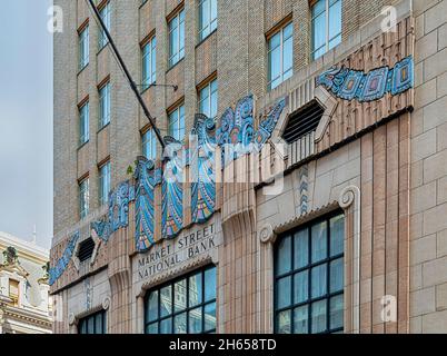 1319 Market Street, the Art Deco landmark Market Street National Bank ...