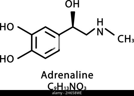Adrenaline Molecule