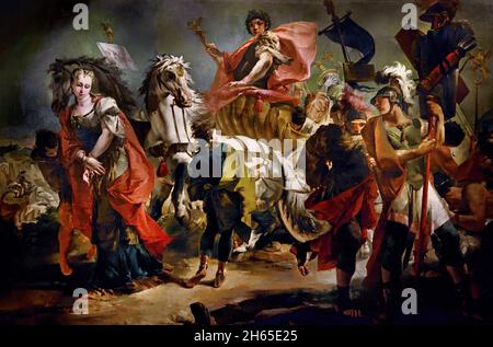 Aurelian was Roman Emperor from 270 to 275. He rose through the ...