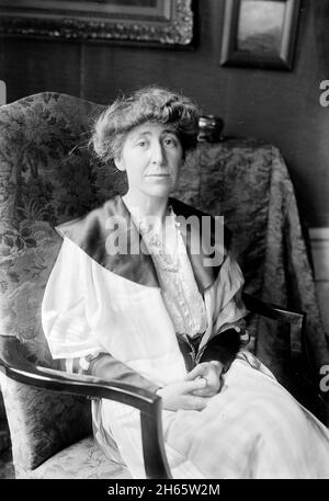 Jeannette Rankin (1880-1973), in 1916, the year she became the first ...