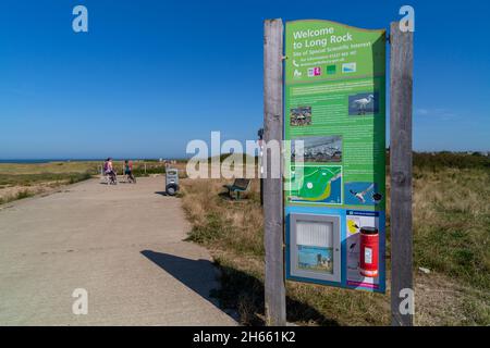 Long Rock beach Park, Whitstable Stock Photo - Alamy