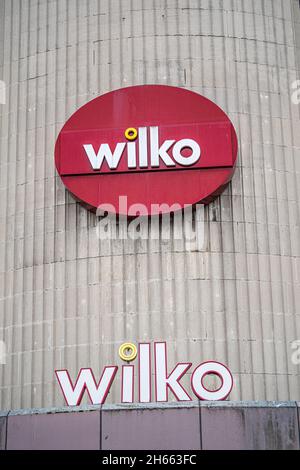 Wilko sign, Kingston Upon Thames, Surrey Stock Photo - Alamy