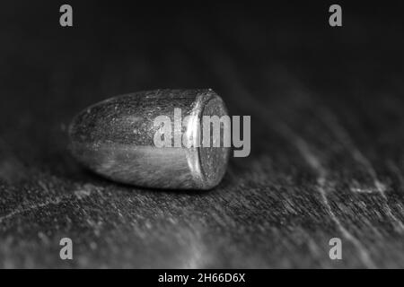 Full Metal Jacketed handgun bullets Stock Photo - Alamy