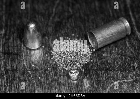 Handgun Cartridge Components Stock Photo - Alamy