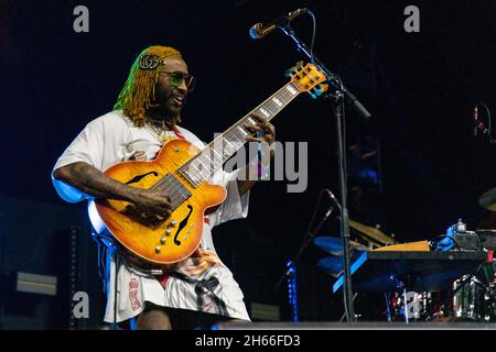 Thundercat (Stephen Lee Bruner) during the Day N Vegas Music Festival ...