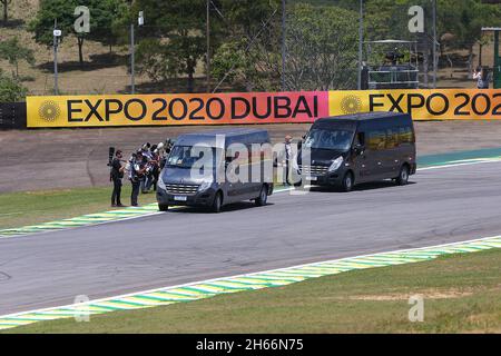 Interlagos, Brasilien. 13th Nov, 2021. 13.11.2021, Autodromo Jose ...