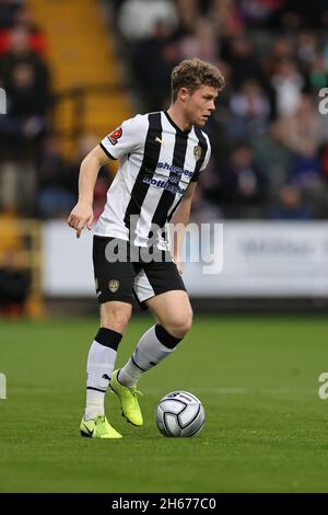 Meadow Lane, Nottingham on Saturday 8th February 2025. George Abbott of ...