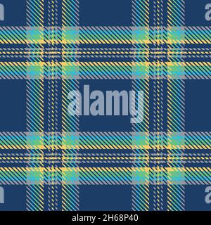 Spring fresh seamless plaid vector pattern. Gingham bright color ...