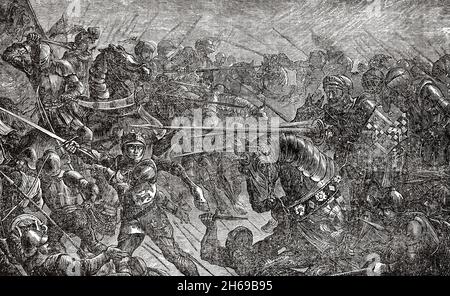 Battle of Roncevaux Pass Stock Photo - Alamy