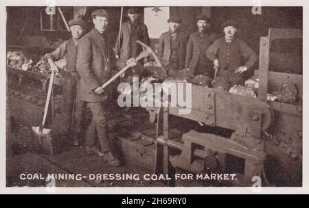 A Coal Miner's Family early 1900s Stock Photo - Alamy