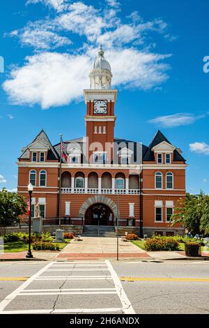 Elbert County Courthouse, Courthouse Square, Elberton, Georgia Stock ...
