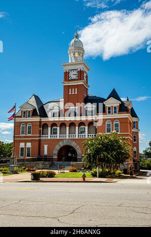 Elbert County Courthouse, Courthouse Square, Elberton, Georgia Stock ...