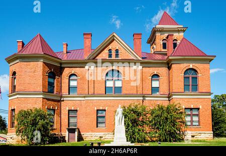 Madison County Courthouse, Courthouse Square, Danielsville, Georgia ...
